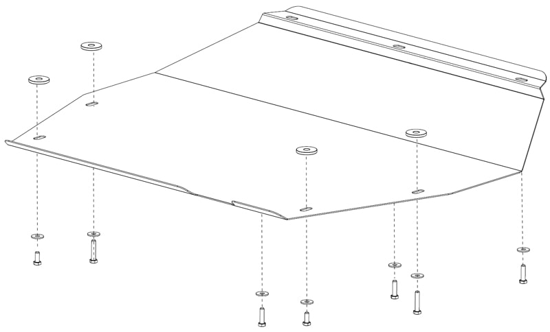Защита картера двигателя и КПП Шериф 10/28.0341 для JAC S1 (Rein ...